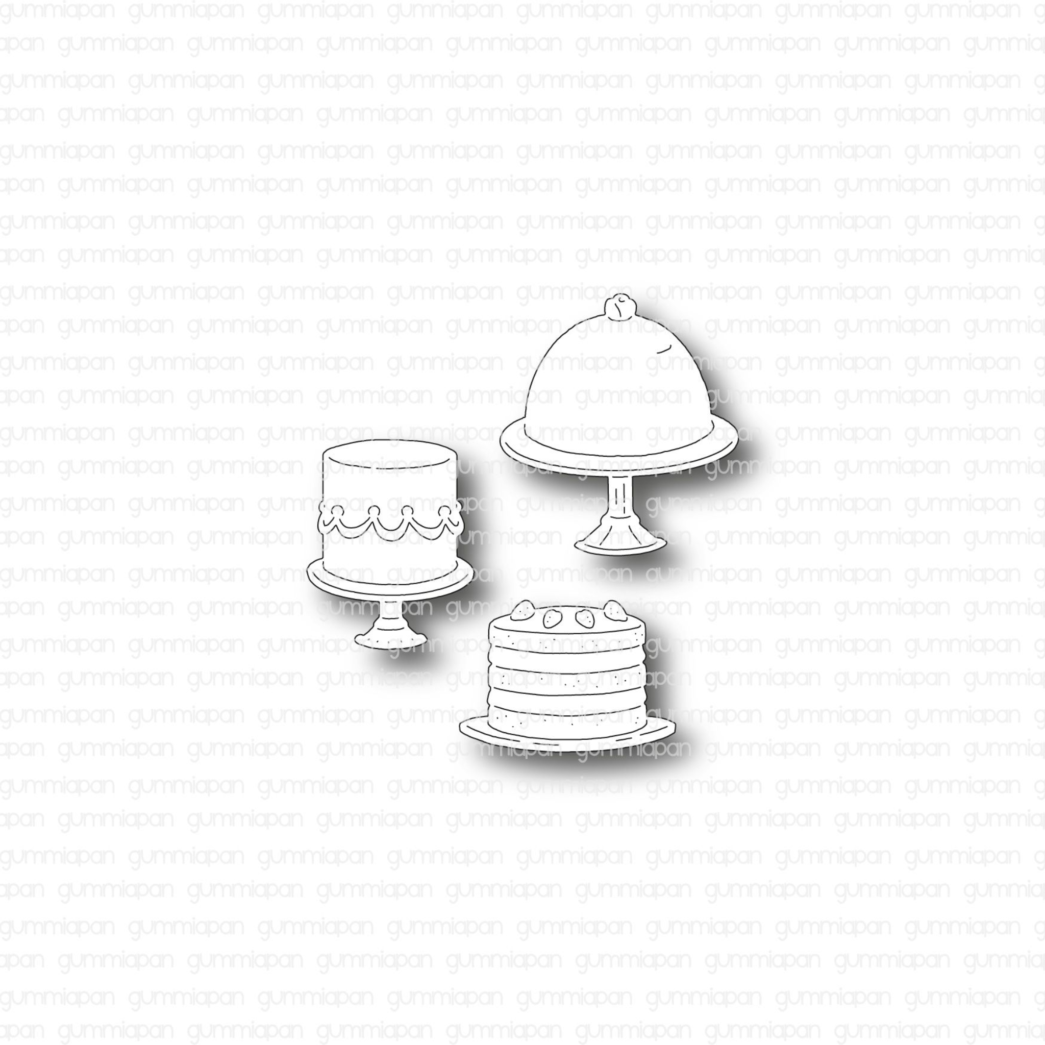 Cakes Die – Clipper Street Scrapbook Company