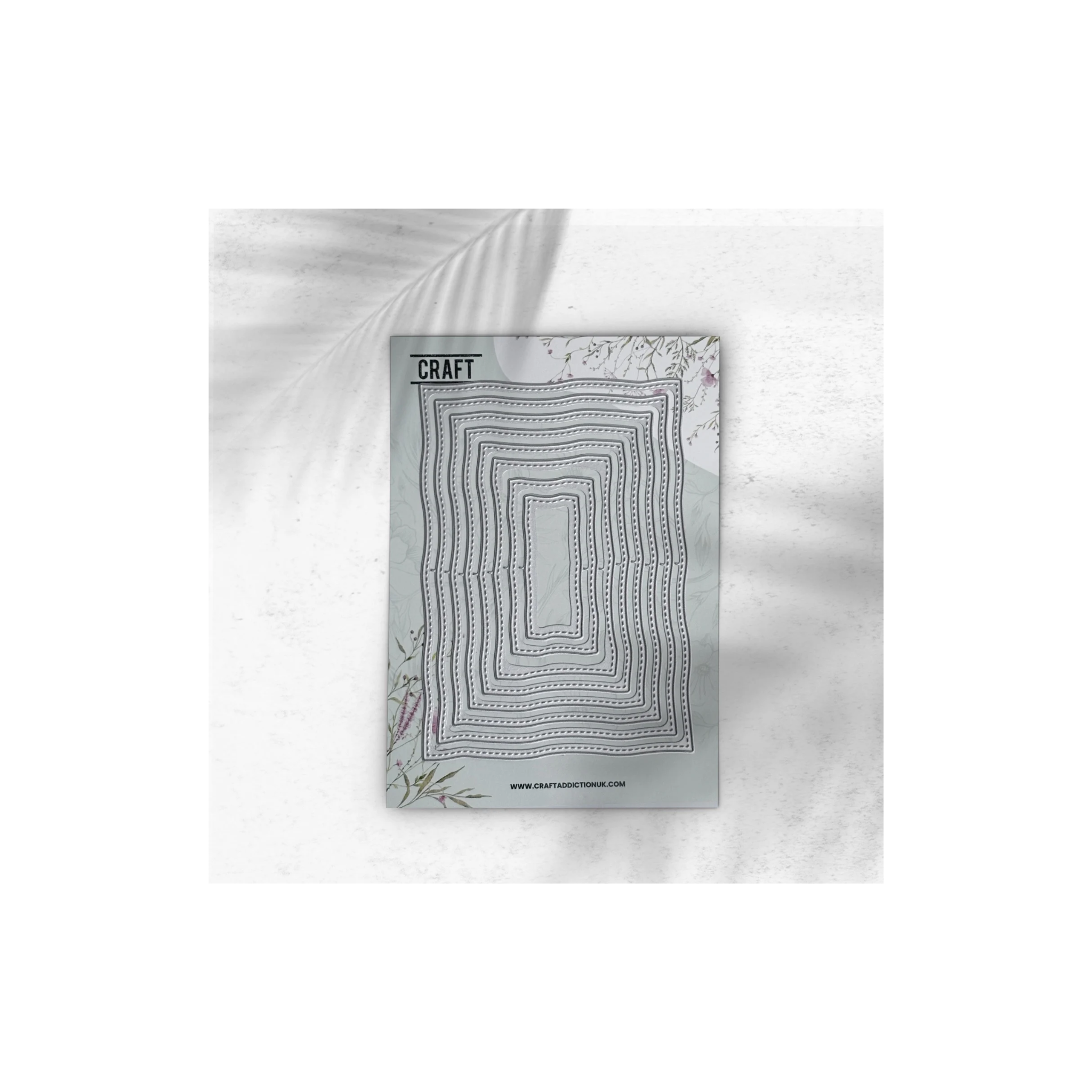 Wobbly Edge Rectangle Die – Clipper Street Scrapbook Company